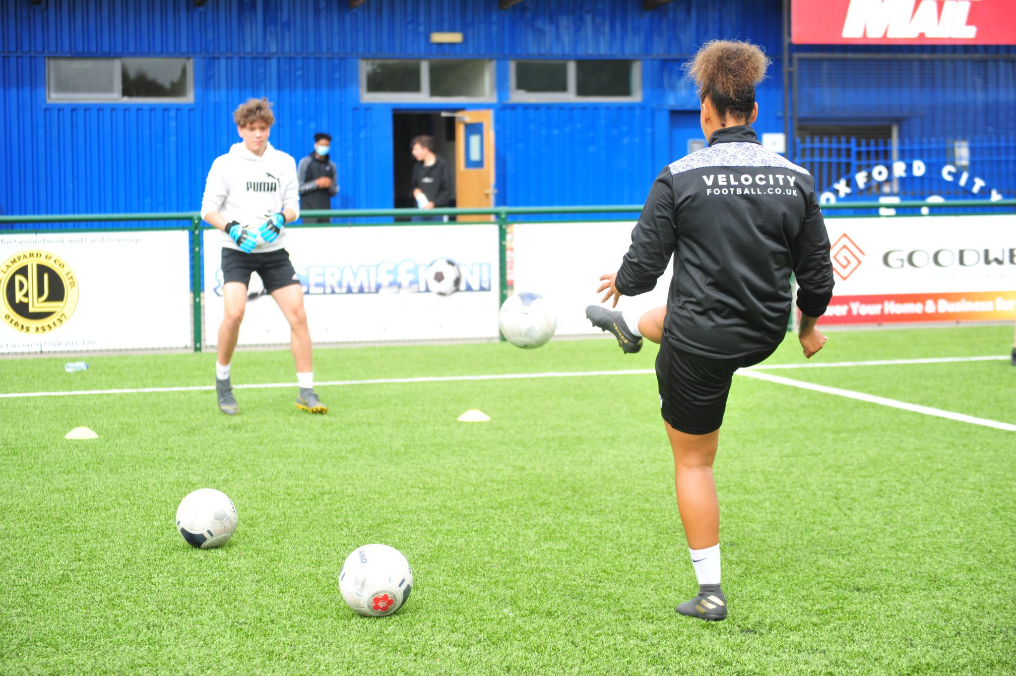 Describing Velocity Football in five words with girls’ coach Aliyah ...